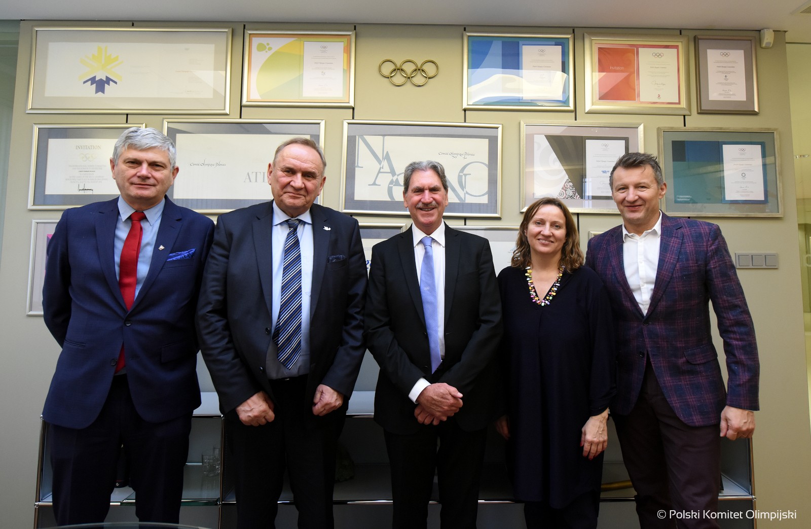 Prezydent Międzynarodowej Federacji Tenisowej z wizytą w PKOl - Polski ...