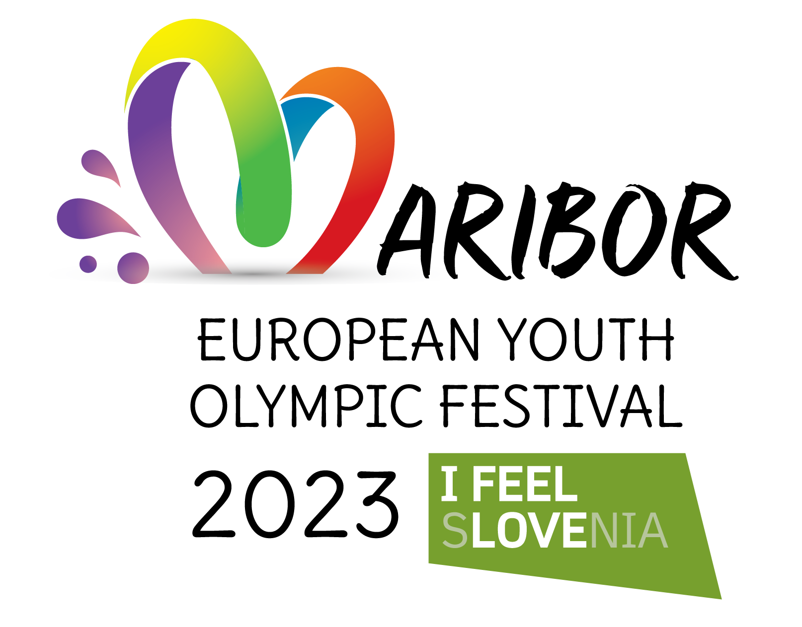 Logo EYOF Maribor 2023 – Polski Komitet Olimpijski